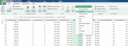 Formatting Power Query Columns | Jeff Prom's Data, Database, and SQL Blog